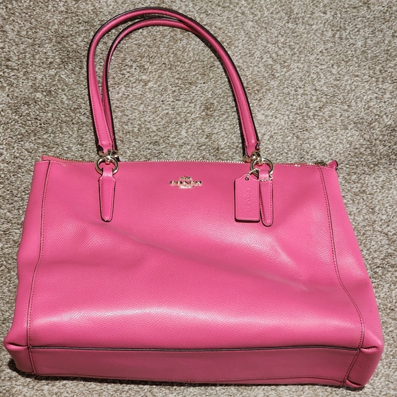 Coach | Bags | Coach Christine Carryall Pink | Poshmark